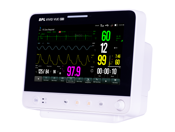 BPL Vivid Vue M10 Patient Monitor | BPL Medical Technologies | Critical ...