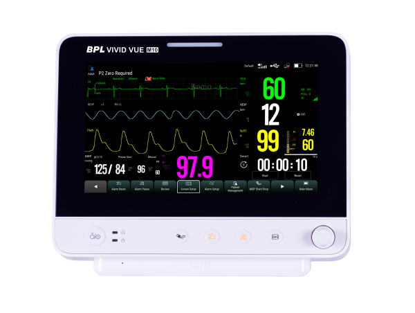BPL Vivid Vue M10 Patient Monitor | BPL Medical Technologies | Critical ...